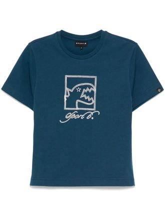 Sport b. t-shirt Box Dino - Bleu
