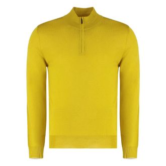 Moorer Herren, Strickwaren, Gelb, MGr&ouml;&szlig;e