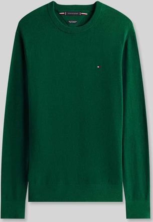 Tommy Hilfiger Regular Fit Pullover aus Baumwoll-Kaschmir-Mix
