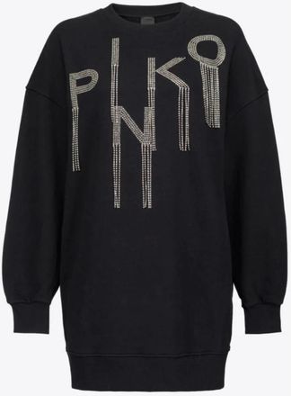 Pinko Pinko, Femme, Robes, Noir, Taille: 38 FR Robe Chic Loreto