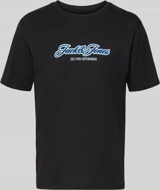 Jack & Jones Regular Fit T-Shirt mit Logo-Print