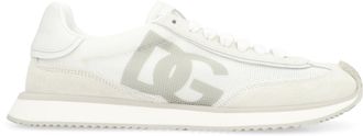 Dolce & Gabbana Womens Low-Top Sneakers Cushion White Calf Trainers