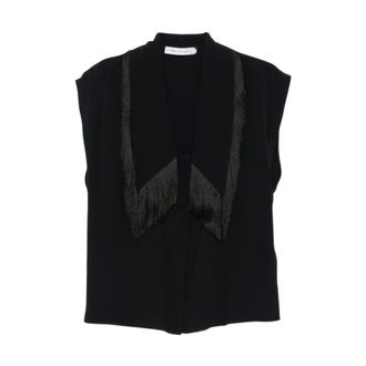 Simona Corsellini Damen, Blusen & Hemden, Schwarzk, LGr&ouml;&szlig;e