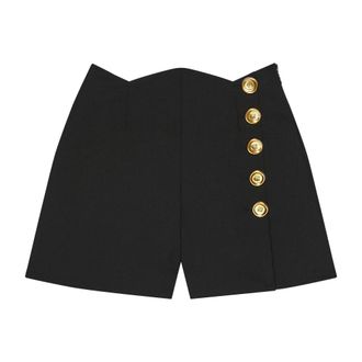 Givenchy Mini-Shorts mit Wellenkante - - Shorts - Damen - Schwarzk - S