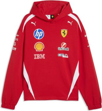 Puma Hoodie des pilotes Authentic Scuderia Ferrari HP Homme, Accessoires, Rouge, XXL