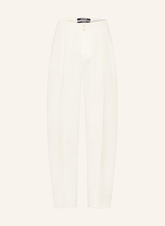 Jacquemus Jacquemus Hose Le Pantalon Moisson Regular Fit weiss