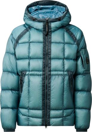 C.P. Company C.p. Company, Homme, Vestes, Bleu, Taille: XL D.d. Shell Hooded Down Puffer Jacket