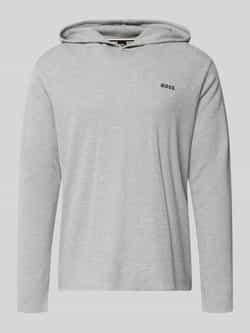 HUGO BOSS Regular Fit Hoodie aus Baumwoll-Mix