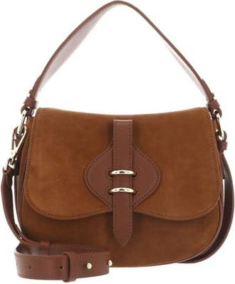 Coccinelle Cuir sac &agrave; main sac &agrave; &eacute;paule Mavery Suede BI Handbag Suede Leather/Micro Gra. Le. Cognac/Cognac brun