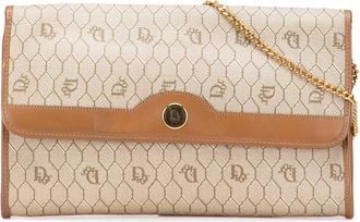 Dior Hobo Bags - Honeycomb Canvas Chain Shoulder Bag - Gr. unisize - in Braun - für Damen