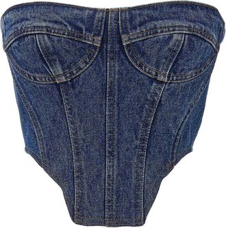 DAVID KOMA Top - Blau