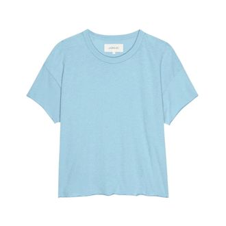 The Great. THE Great, Femme, Tops, Bleu, Taille: 38 FR T-shirt Crop