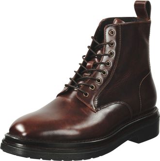GANT FOOTWEAR Herren BOGGAR Stiefelette, Dark Brown, 42 EU