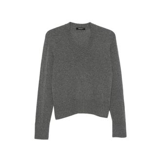 Aragona V-neck Ribbed-trim Sweater