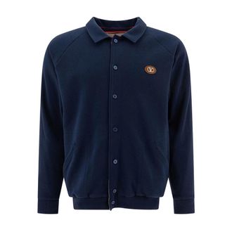 Valentino Garavani Stilvolles Sweatshirt mit einzigartigem Design - - Jackets - Herren - Blau - L