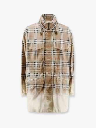 Burberry Lancaster cotton coat - BURBERRY - gender_Man