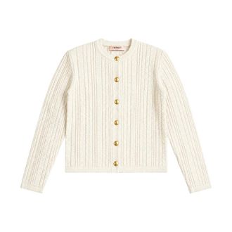 Twinset Cardigans - - Knitwear - Damen - Wei&szlig; - S