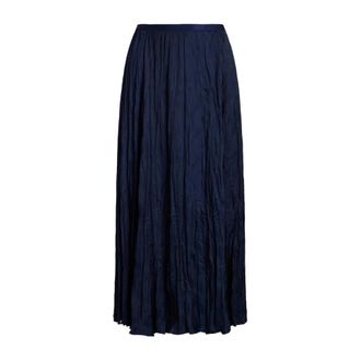 Polo Ralph Lauren Blaue Casual Midi-Rock - - Skirts - Damen - Blau - L