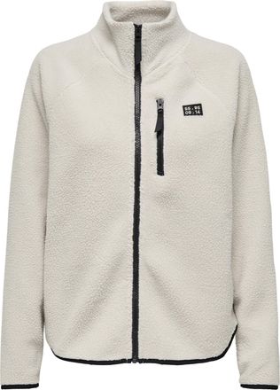 Only Play Female Teddyfell Jacke ONPMON Sweatshirt-Jacke