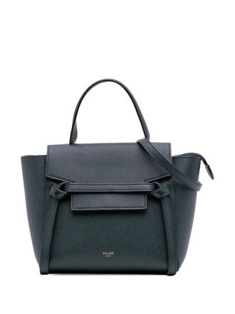 Celine mini sac à bandoulière (2018-2025) - Vert