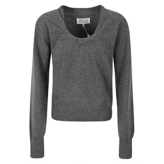 Maison Margiela Maison Margiela Pullover - - Knitwear - Damen - Grau - M