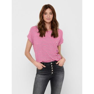 Only T-Shirt Moster 15206243 Rosa Regular Fit