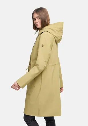 Marikoo Outdoorjacke Zilandaa Moderner Outdoorparka mit Kapuze und Kordelzug