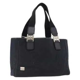 Gucci Pre-owned Toile sacs-gucci - Femme - Pre-owned - Noir - Taille: ONE Size