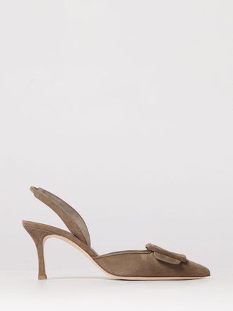 Manolo Blahnik Escarpin MANOLO BLAHNIK Femme couleur Taupe