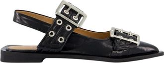 Ganni Ballerinas - - Shoes - Damen - Schwarzk - 36 EU