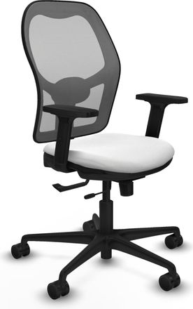 Piqueras y Crespo Sessel f&uuml;r Home Office Jorquera mit 2D-Armen, h&ouml;henverstellbare Lendenwirbelst&uuml;tze, ausgestattet mit Syncro/Traslack und eingespritztem Schaum. Mit Ro