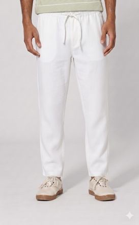 Hempage Hempage Herren vegan Hose Unisex Hanfhose Wei&Atilde;Y