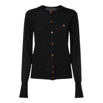 Vivienne Westwood Bea Cardigan - - Knitwear - Damen - Schwarzk - S