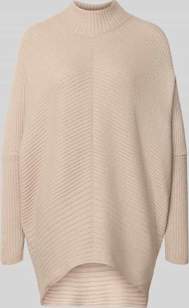 Apricot Strickpullover mit Stehkragen
