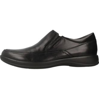 Stonefly Stonefly, Homme, Chaussures, Noir, Taille: 42 EU Mocassins noirs en cuir avec syst&egrave;me Blusoft