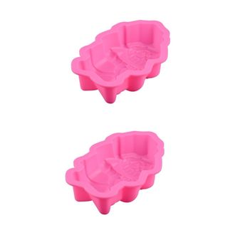 Garneck 2St Backform aus Silikon Weihnachtsmann Silikonform Backform f&uuml;r Weihnachtsgeb&auml;ck de para gelatinas Weihnachtskuchenform Muffinform kuchenform aus sil