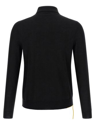 Fendi Virgin Wool Polo - Black