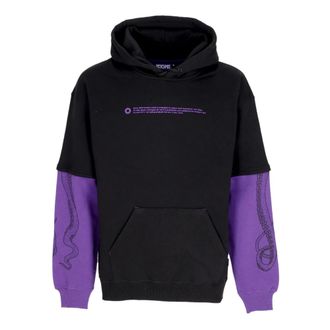 Octopus Schwarzer Logo Kapuzenpullover - - Sweatshirts & Hoodies - Herren - Schwarzk - XS