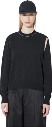 Maison Margiela Damen, Strickwaren, Schwarzk, SGr&ouml;&szlig;e