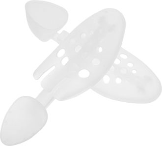 Valiclud 2stücke Verstellbare Schuhspanner Aus Langlebigem Kunststoff Faltenschutz Für Sportschuhe Leder Freizeitschuhe Einfache Handhabung Passend Schuhform-e