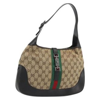 Gucci Sac bandouli&egrave;re GG Canvas Pre-owned - Femme - Pre-owned - Brun - Taille: ONE Size