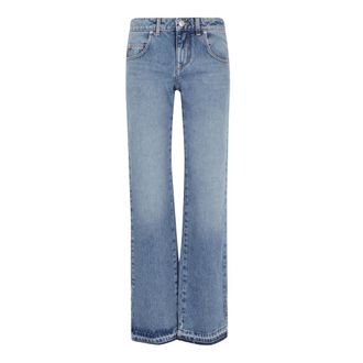 Isabel Marant Denala Baumwollhosen - - Jeans - Damen - Blau - S