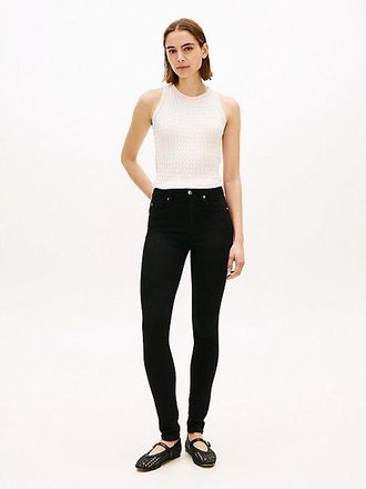 Tommy Hilfiger Jean skinny Como noir taille mi-haute