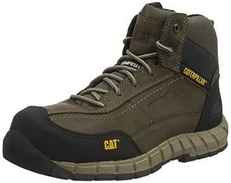CAT Cat Footwear Homme Streamline Mid Leather CT S1P HRO SRC Bottes de S&eacute;curit&eacute;, Gris (Dark Gull Grey), 40 EU