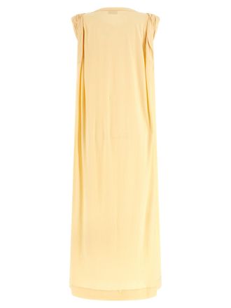 Dries Van Noten Womens Bicolor Cotton Long Dress