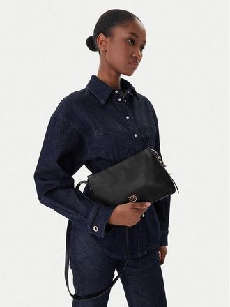 Pinko Handtasche Triplet Mini AI 25-26 PLTT 05883 A0QO Schwarz