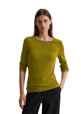 Marc O'Polo Langarmshirt aus TENCEL Modal-Baumwolle-Mix