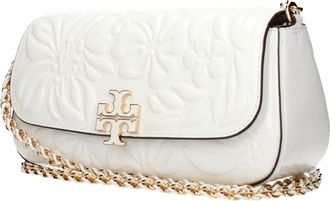 Tory Burch Leather Shoulder Bag - White