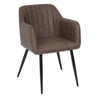 Atmosphera Atmosphera - Fauteuil à dîner visoca Marron