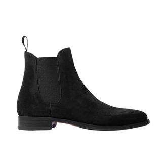 Scarosso Giancarlo Wildlederstiefel - - Shoes - Herren - Schwarzk - 45 EU